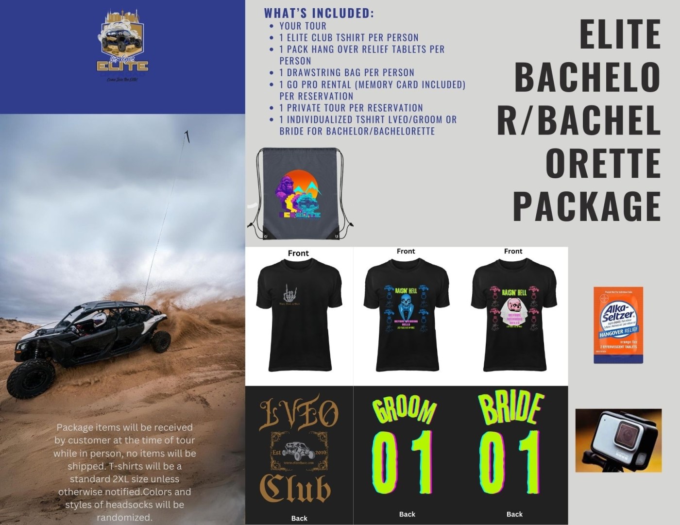 Elite Bachelor/Bachelorette Party Package | Las Vegas Elite Offroad
